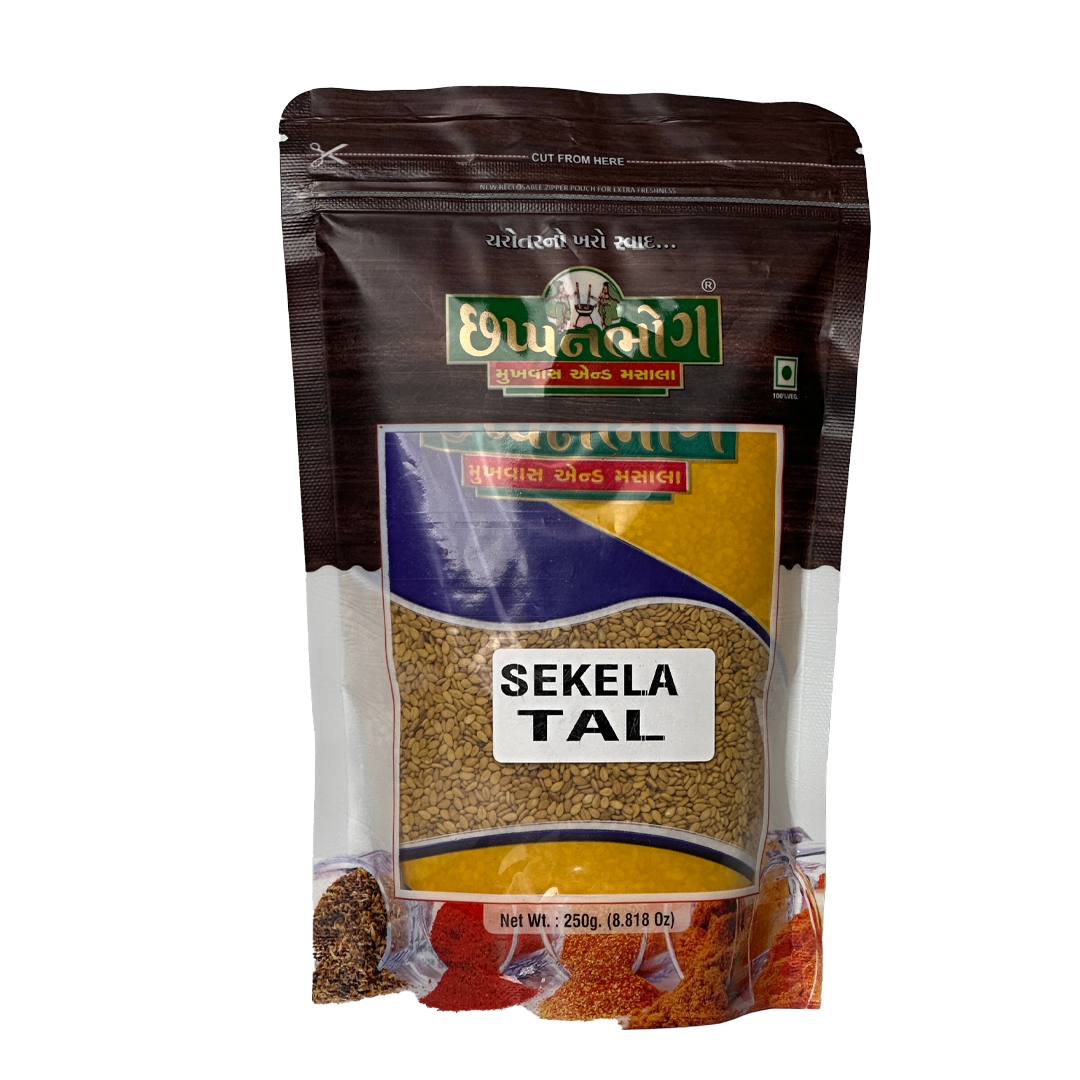 Sekela tal - Roasted Sesame Seeds – Chhappanbhog Mukhwas and Masala